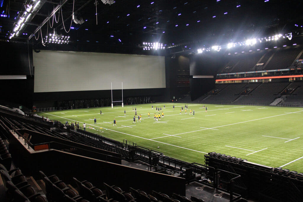 U Arena Paris the largest roofed stadium in Europe - at More Sports.