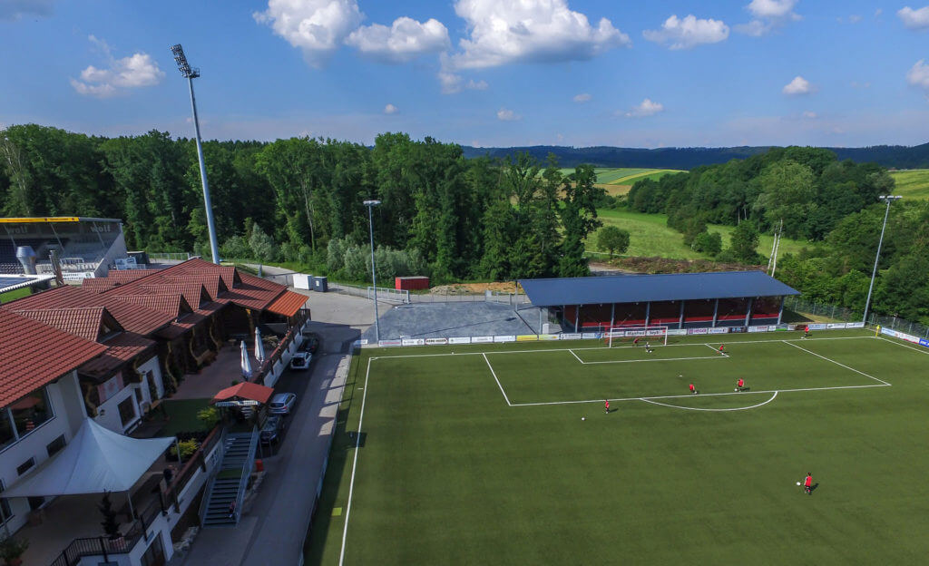 Die McArena in Großaspach bei More Sports. More Architecture.
