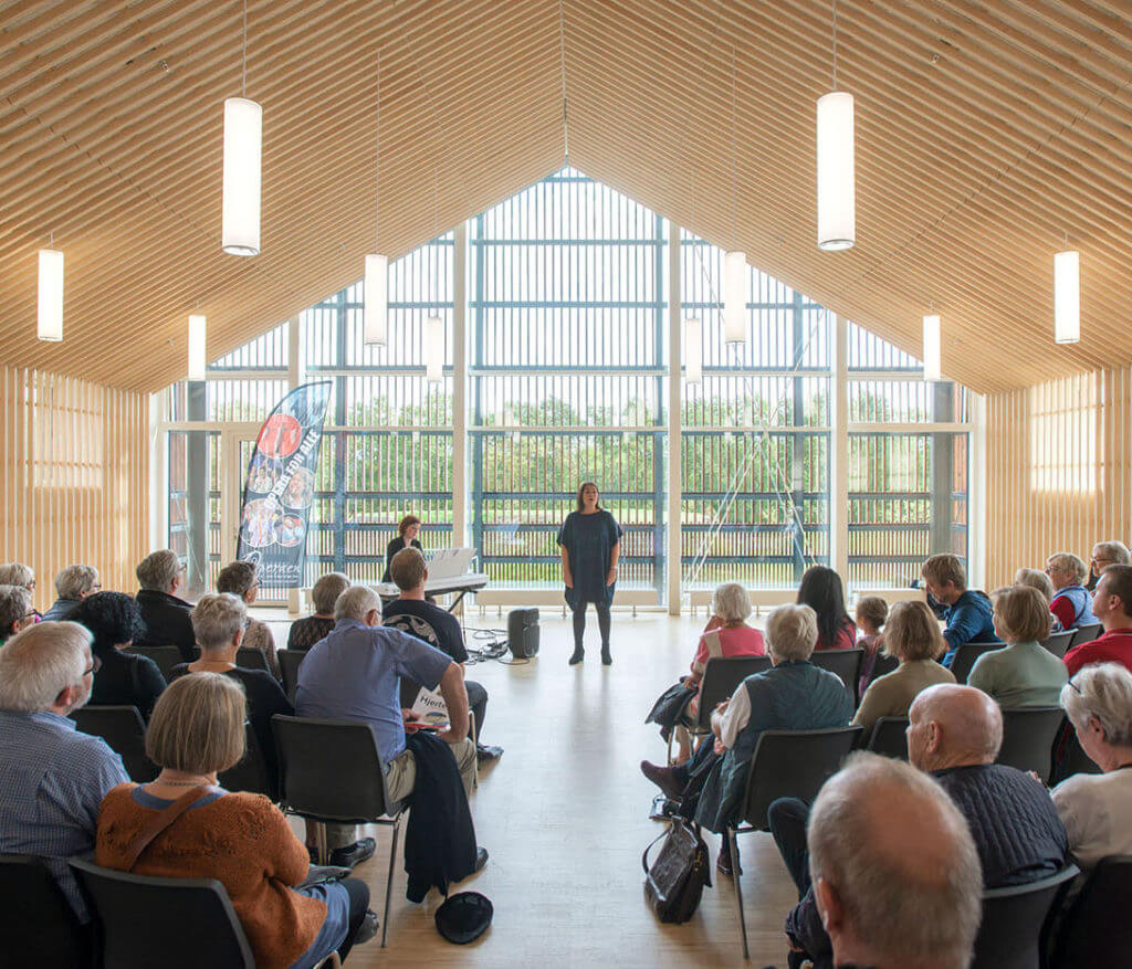 "Hjertet" in Ikast - More Sports. More Architecture.