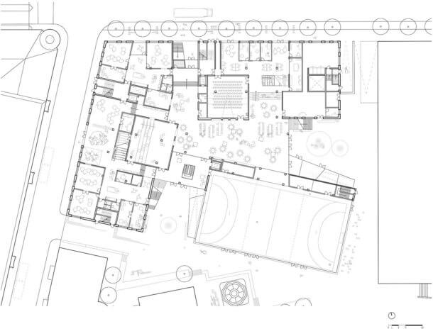 European School Copenhagen - More Sports. More Architecture.