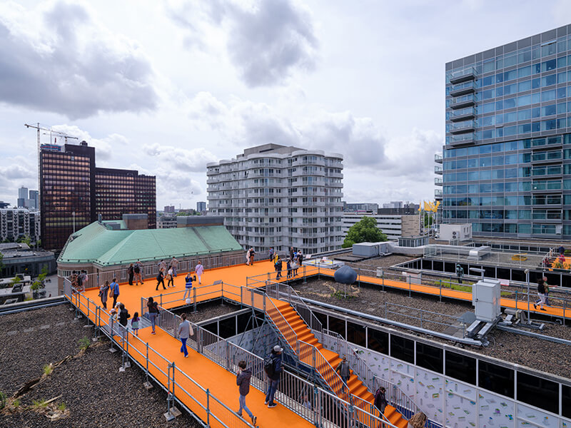 Rotterdam Rooftop Walk - More Sports. More Architecture.