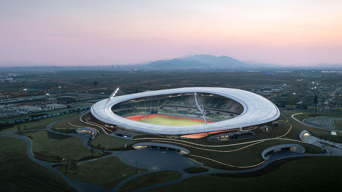 Quzhou Stadium - More Sports. More Architecture.