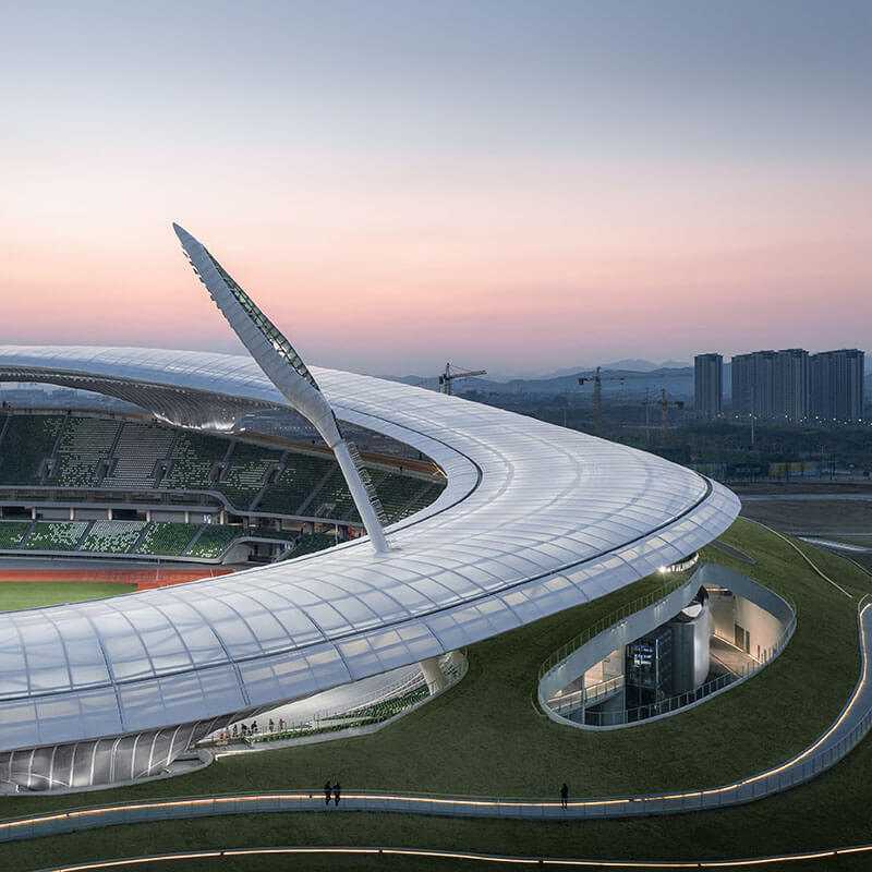 Quzhou Stadium - More Sports. More Architecture.