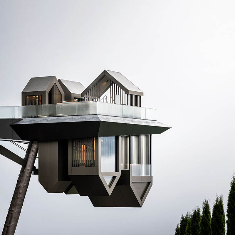 Hub of Huts - More Sports. More Architecture.