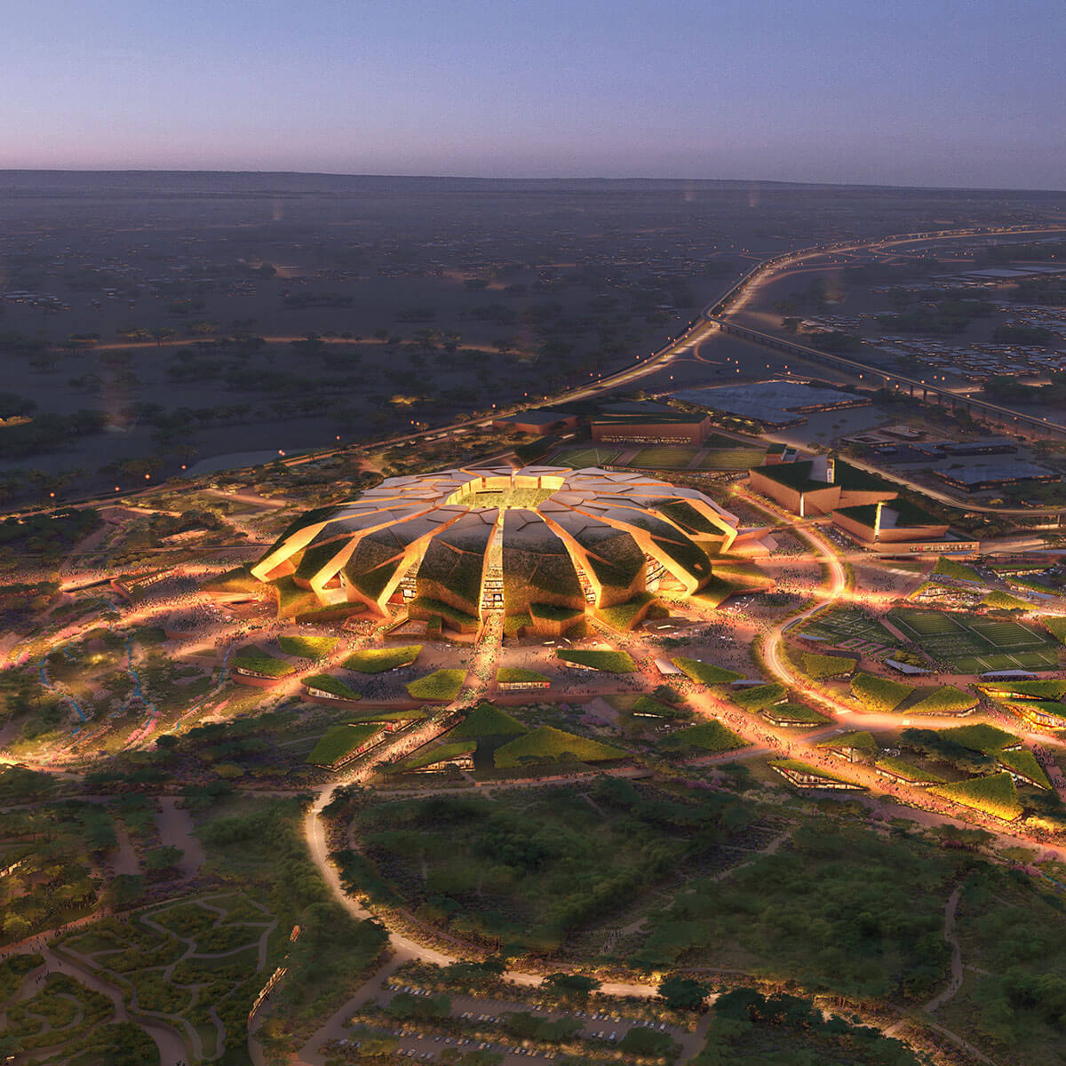 King Salman Stadium - More Sports. More Architecture.